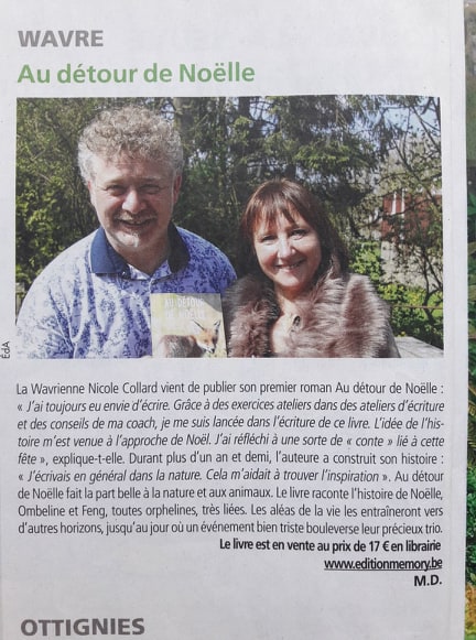 Ce qu’en dit la presse – Nicole Collard – Ecrivain