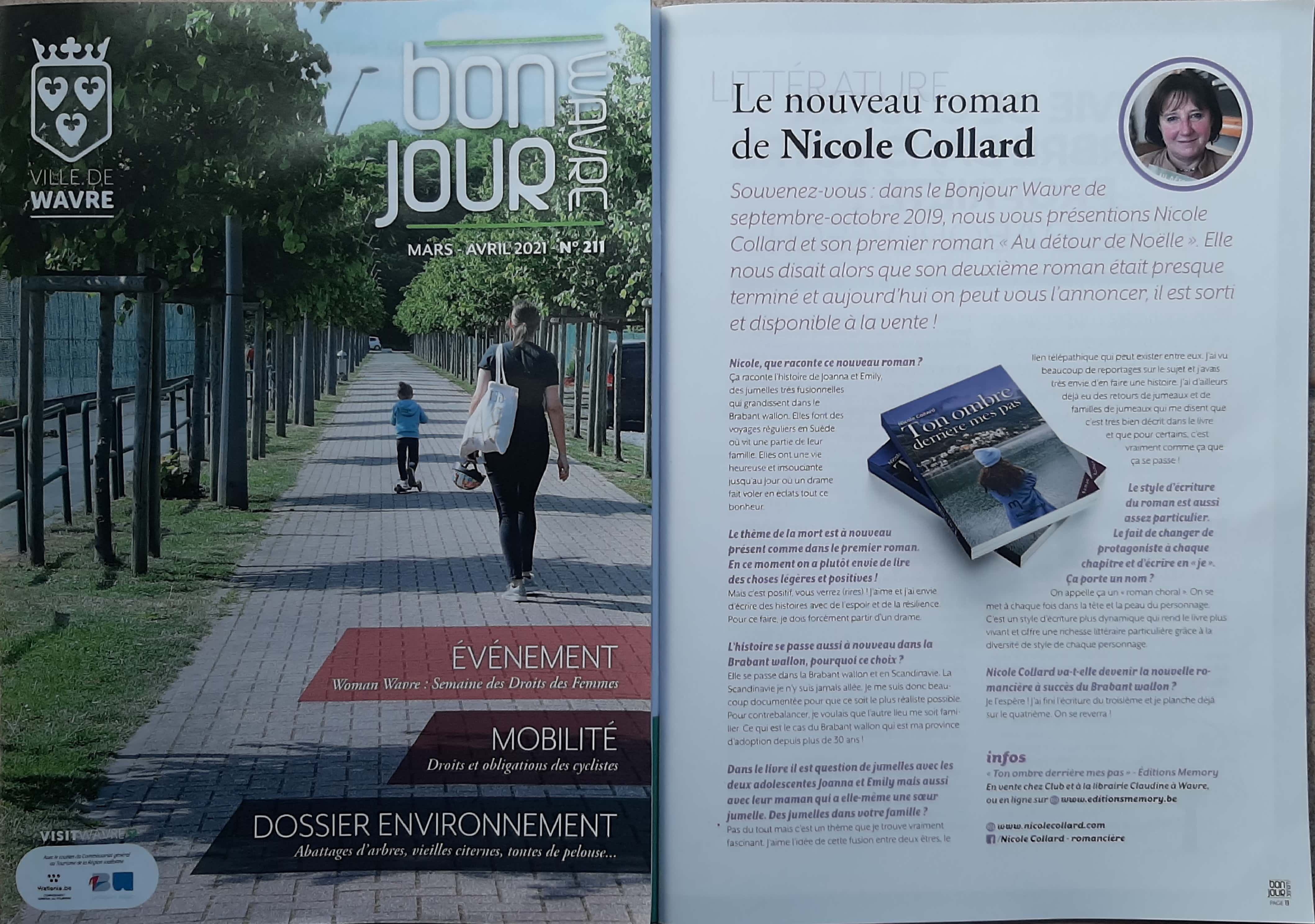Ce qu’en dit la presse – Nicole Collard – Ecrivain