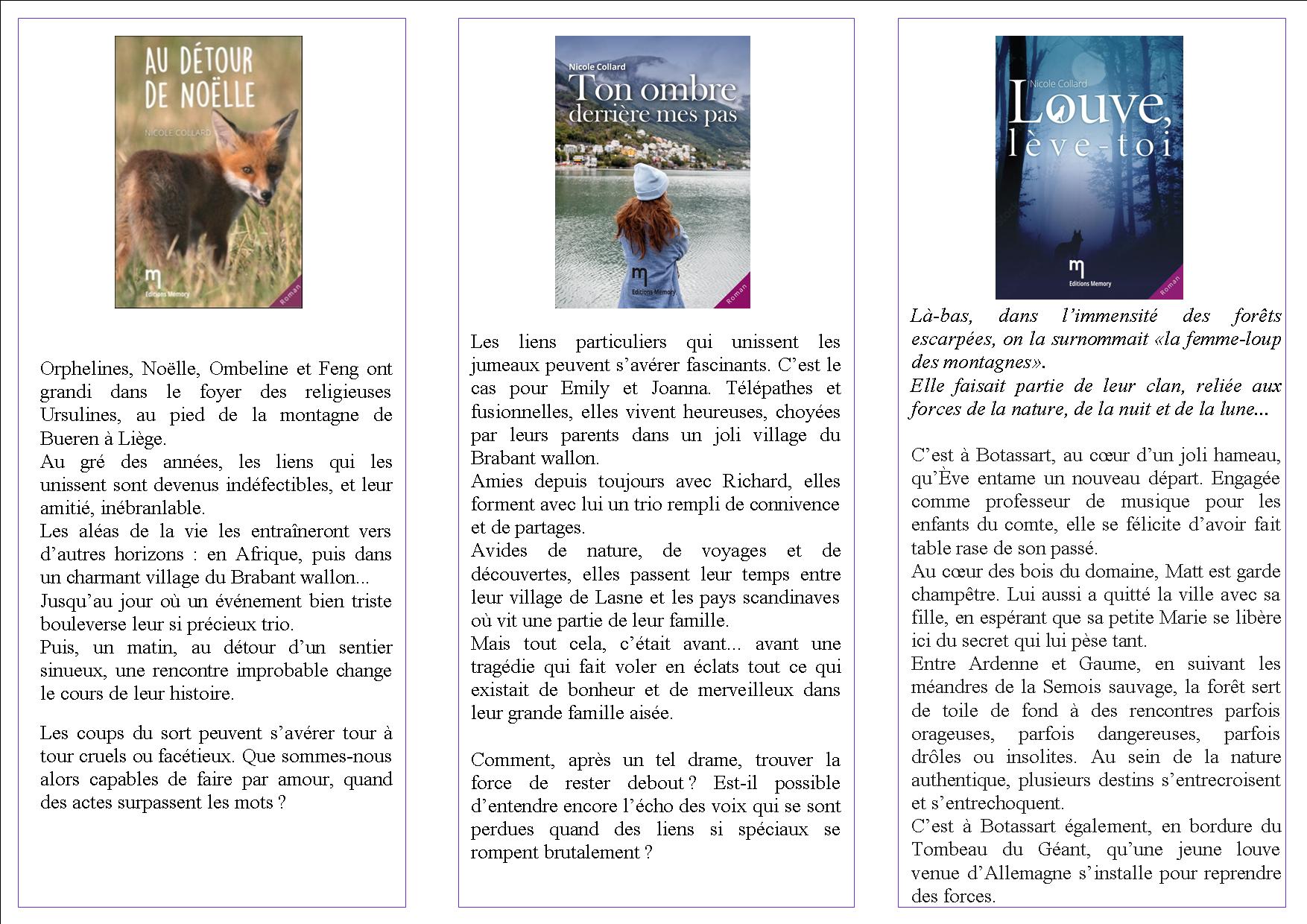 Contact – Nicole Collard – Ecrivain